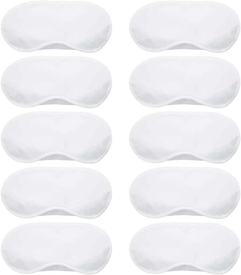 10 Pcs Sleeping Blindfold Eye Mask Travel Eye Blinder for Travel Sleep ...