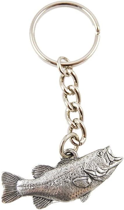 Amazon.com: Hand Painted Rainbow Trout Fish Key Chain : Home & Kitchen