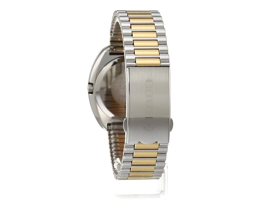 Rado DiaStar Original Quartz Watch with Stainless Steel Strap, Gold, 21 ...