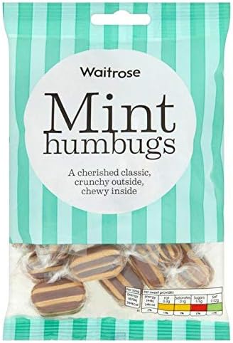 Amazon.com : Mint Humbugs Waitrose 225g : Grocery & Gourmet Food