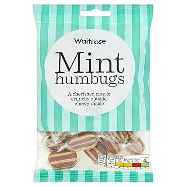 Amazon.com : Mint Humbugs Waitrose 225g : Grocery & Gourmet Food