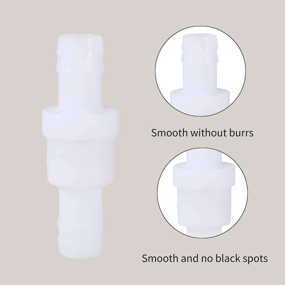 12mm Check Valve Plastic Inline Check Valve One Way Non Return Check ...