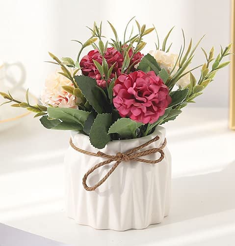 Buy Floral Art By Nandini Flower Pot with Artificial Flowers Decoration ...