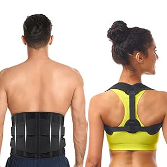 Amazon.com: Otoepia Heavy Lifting Back Support Bundle: Back Brace and ...