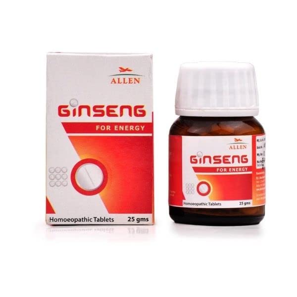 Allen GINSENG TABLET 25 GM : Amazon.in: Health & Personal Care