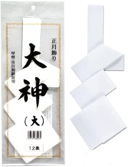Amazon.com: Ogami Shinto Altar Shinto Shrine Kamidana Shimenawa Paper ...