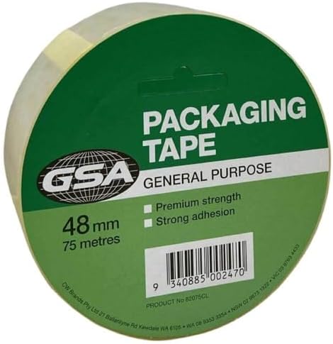 Clear Packing Tape, Heavy Duty Packaging Tape for Moving Shipping ...