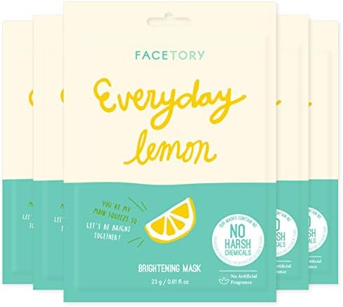 Amazon.com : GLAM UP Lemon Sheet Mask (10 Sheets) : Beauty & Personal Care