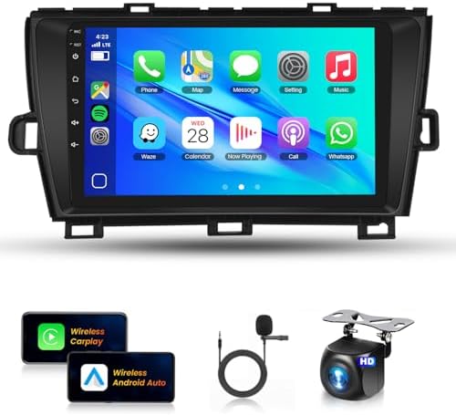 Amazon.com: Android 13 Car Stereo for Toyota Prius 2010-2015 Built-in ...
