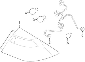 Amazon.com: Genuine Ford Parts - Bulb (E3MY-13466-A) : Automotive