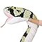 Amazon.com: ELAINREN Jumb Green Cobra Plush Toy Lifelike Snake Stuffed ...