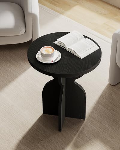 Amazon.com: Tribesigns Side Table, Minimalist Round End Table for ...