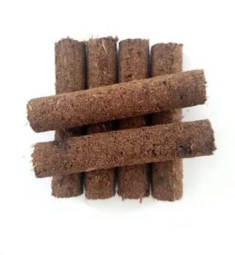 Desi Cow Dung/Gobar Dhoop Stick Insect (L-17.5 cm * Dia-1.5-50pcs ...