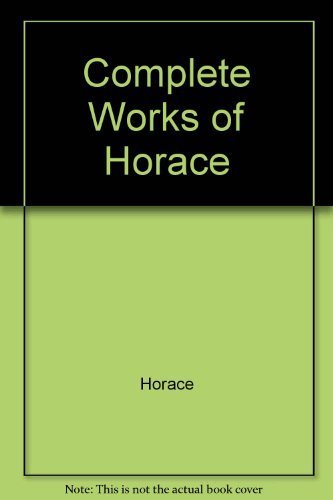 Complete Works of Horace: Horace: 9780679100300: Amazon.com: Books