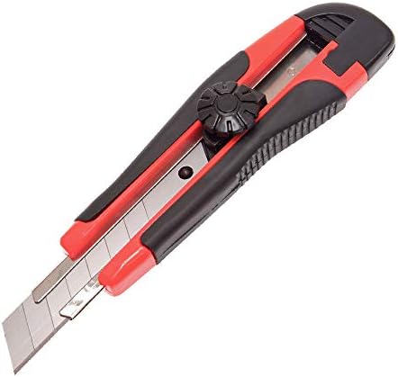 Amtech S0150 2pc Snap-Off Blade Disposable Retractable Knife Set, Craft ...