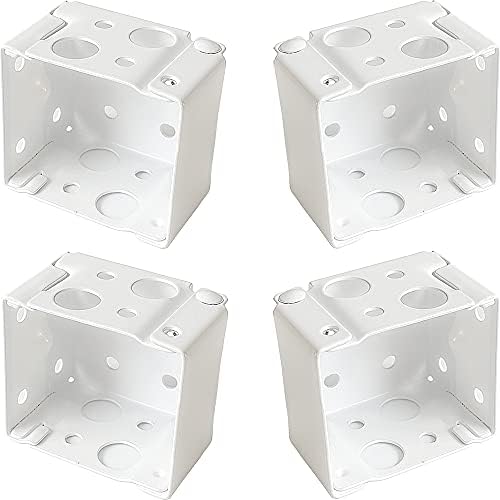 Amazon.com: Cutelec Box Mounting Bracket 1set for 1-1/2" Blinds White ...