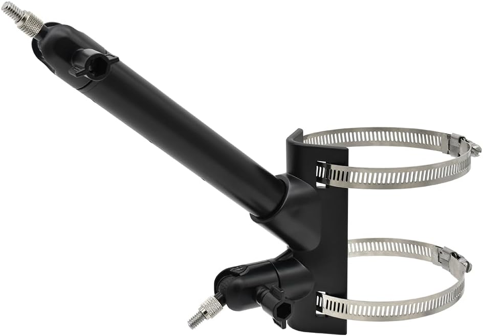 Amazon.com : Holicfun 2-in-1 Security Camera and Solar Panel Pole Mount ...