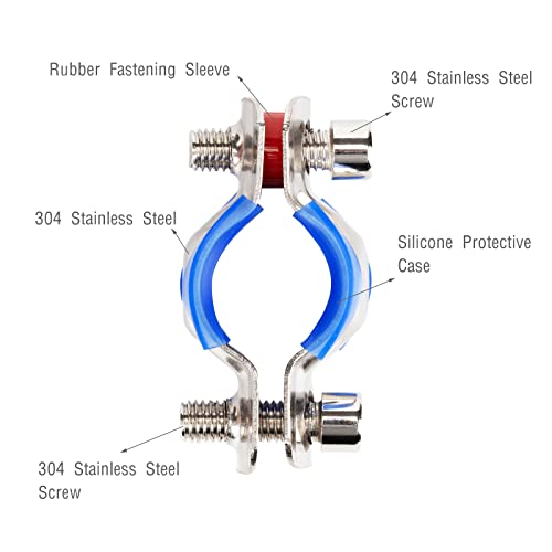 Snapklik.com : 2 Pieces Fix Sinking Office Chair, 304 Stainless Steel ...