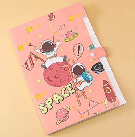 Space Theme Expanding File Folder, Cute Cartoon Folder for Important ...