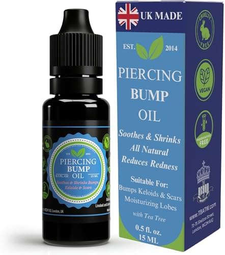 Amazon.com: Piercing Bump Solution - Keloid Shrinking for Ear - Belly ...
