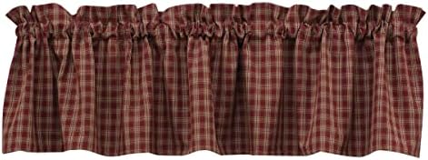 Amazon.com: Park Designs York Curtain Valance, 72" by 14", Wine : Home ...