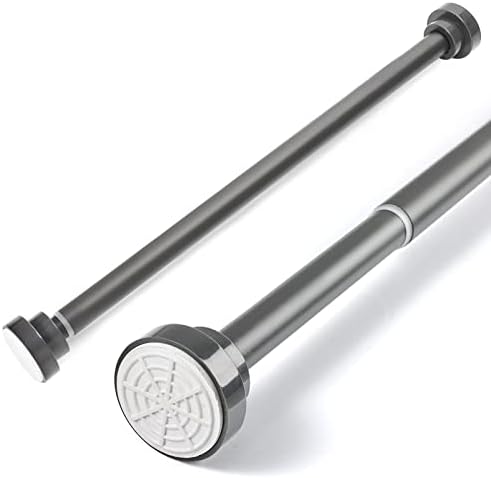 Stainless Steel Extendable Telescopic Curtain Rod Tension Pole Net ...