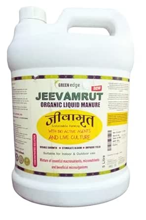 Greenedge Organic Enriched JEEVAMRUT (5 Liters) | 100% Natural Liquid ...