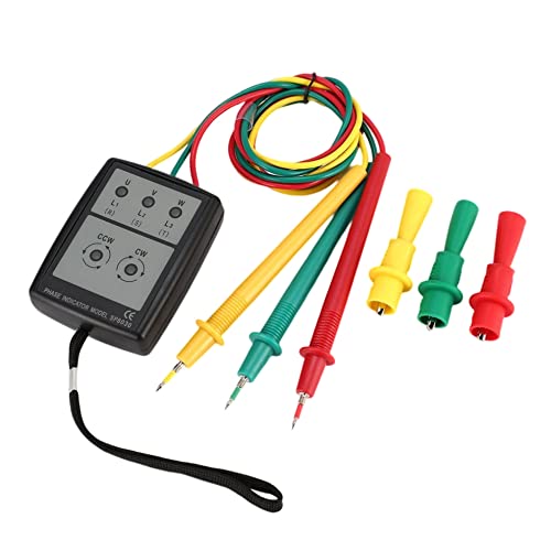 OUTOP 3 Phase Indicator, SP8030 60V to 600V AC Phase Current Detector ...