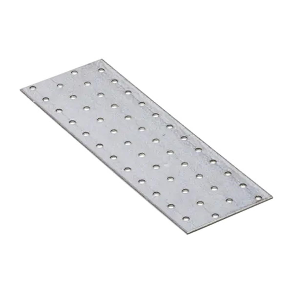 80mm x 240mm Galvanised Perforated Flat Plate Connector Joining Plates ...