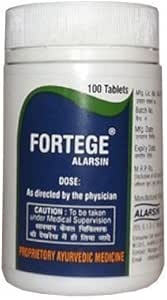 Amazon.com: Alarsin Fortege Tablets 100 by Alarsin : Health & Household