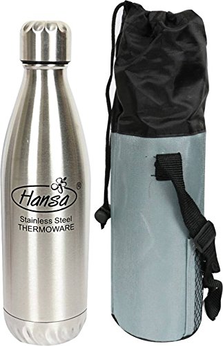 Buy Hansa stainless steel Thermoware Hot and cool bottle 500 ml Bottle ...