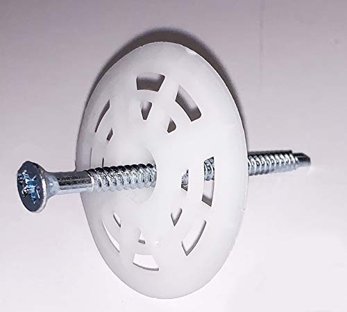 Continuous Insulation Fastener with 1-5/8" Self Drilling Zinc Screw ...