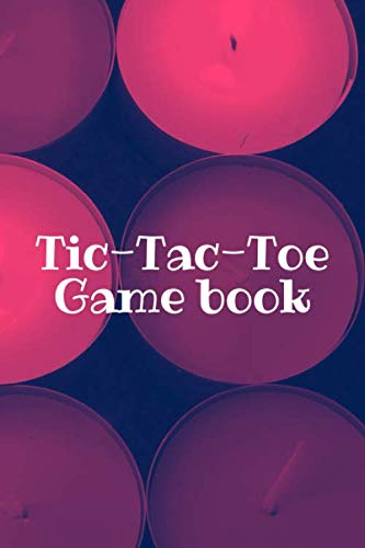 Tic-Tac-Toe Game book - fun game for kids and adults - template with ...