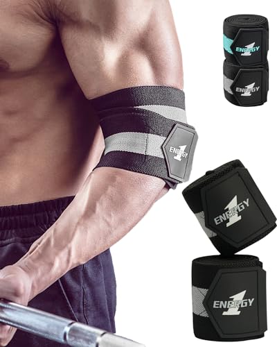 Snapklik.com : Kcross Elbow Wraps For Weightlifting, 47 Strengthening ...