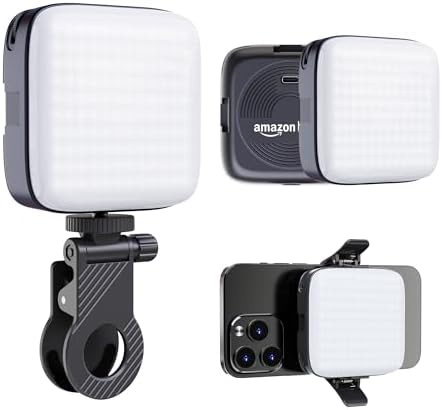 Amazon Basics LED Video Light for Photography, Live Streaming, Makeup ...