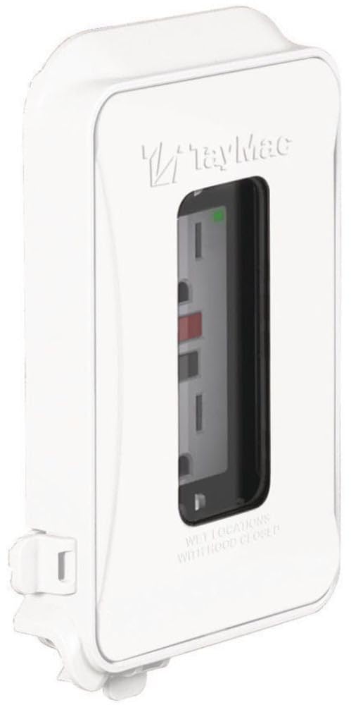 Snapklik.com : TayMac ML450W White Polycarbonate 1-Gang Weatherproof In ...
