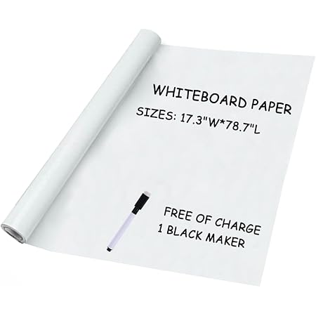 Magic Whiteboard Transparent Static Whiteboard Roll for Window, Glass ...