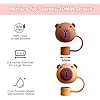 Amazon.com: 4 Pack Capybara Straw Cover Cap for Stanley Cup 30&40 Oz ...