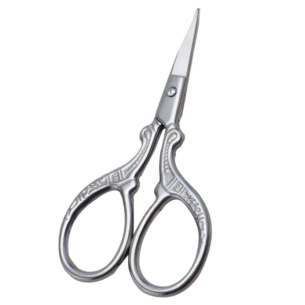 Ment Stainless Steel Beauty Trimmer Scissor for Hair/Beard/Ear/Brow ...
