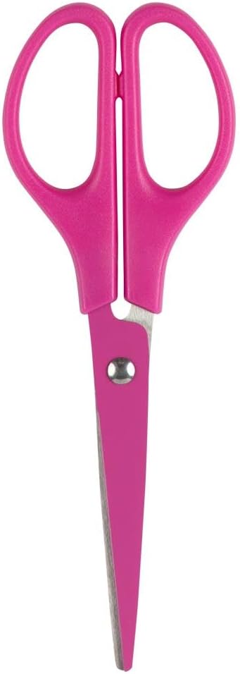 Amazon.com : JAM PAPER Arts & Crafts Scissors - 6 3/4 Inch - Fuchsia ...