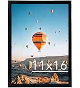 Amazon.com - JCJMY 11x16 Black Picture Frame Set of 6, Horizontal and ...