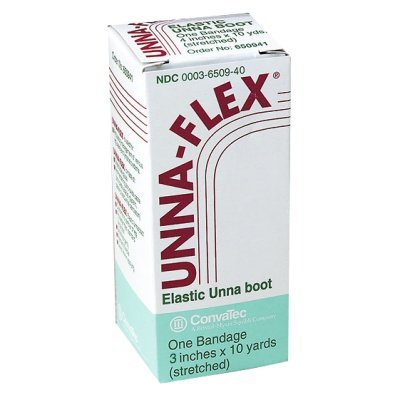 Amazon.com: MedValue Convatec Unna-flex Elastic Unna Boot, 3" X 10 ...