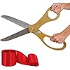 Amazon.com : Grand Opening Ceremony Kit– 20 Inch Giant Scissors Gold ...
