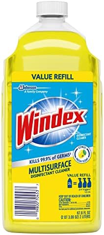 Amazon.com: Windex Disinfectant Multisurface All-Purpose Cleaner Refill ...