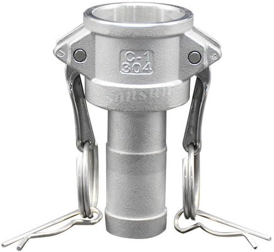 Amazon.com: Y H M 2'' Cam And Groove Coupler Aluminium Type C Cam ...