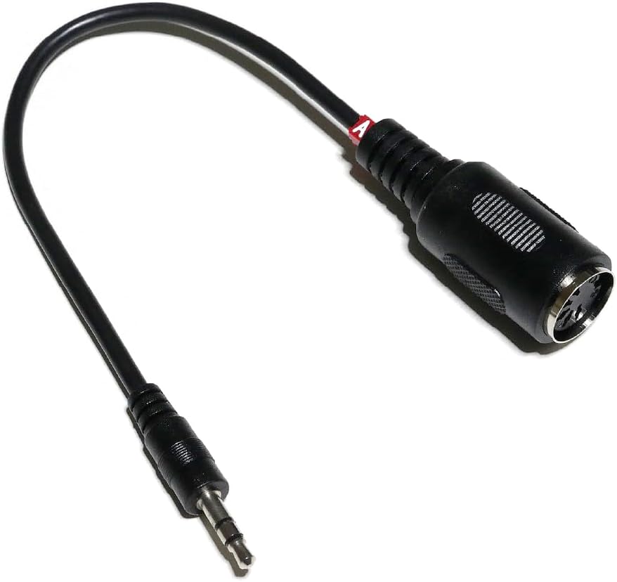 Amazon.co.jp: TRS MIDI【Type A】変換ケーブル 15cm オス-メス AKAI KORG Roland YAMAHA ...