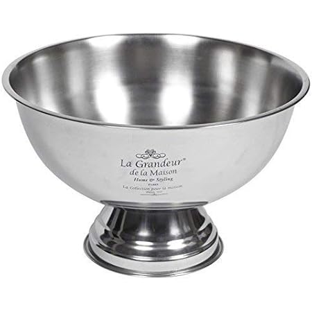 Large Metal Punch Bowl Drinks Party Ice Bucket Wine Beer Champagne ...