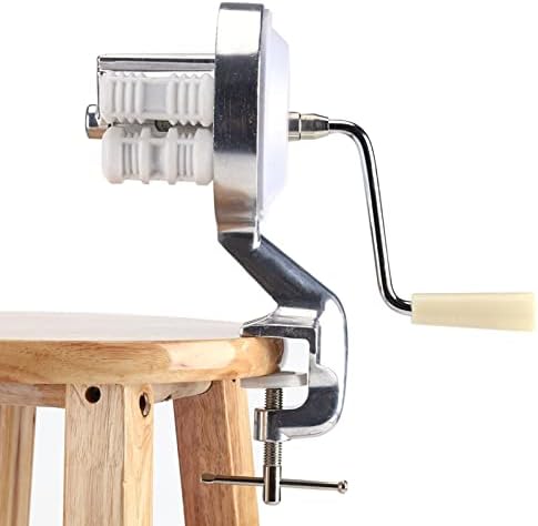 Amazon.com: Manual Pasta Maker,Aluminium Alloy Hand Cranking Noodle ...