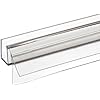 KC Clear Premium Bottom Wipe with Drip Rail & Offset Flexible Fin for 3 ...