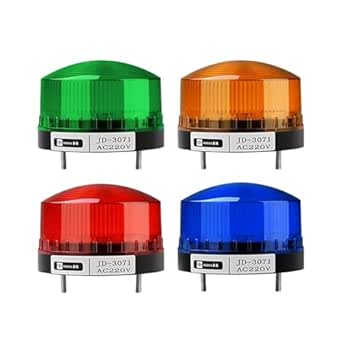 Amazon.com: Strobe Signal Warning Light LED -3071 12V 24V 220V ...